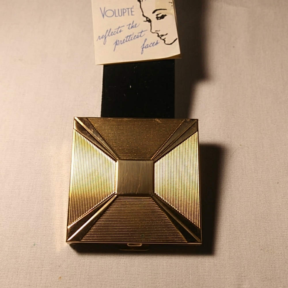Volupte 1950s Mirror & Powder Compact - Gem